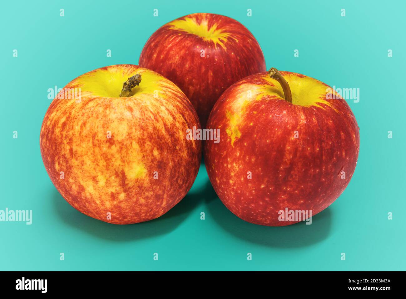 Group of red apples isolated Stock Photo - Alamy