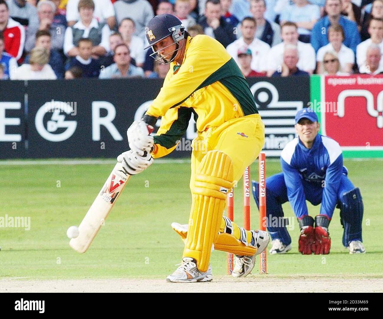 Wicketkeeper carl hopkinson looks on hi-res stock photography and ...