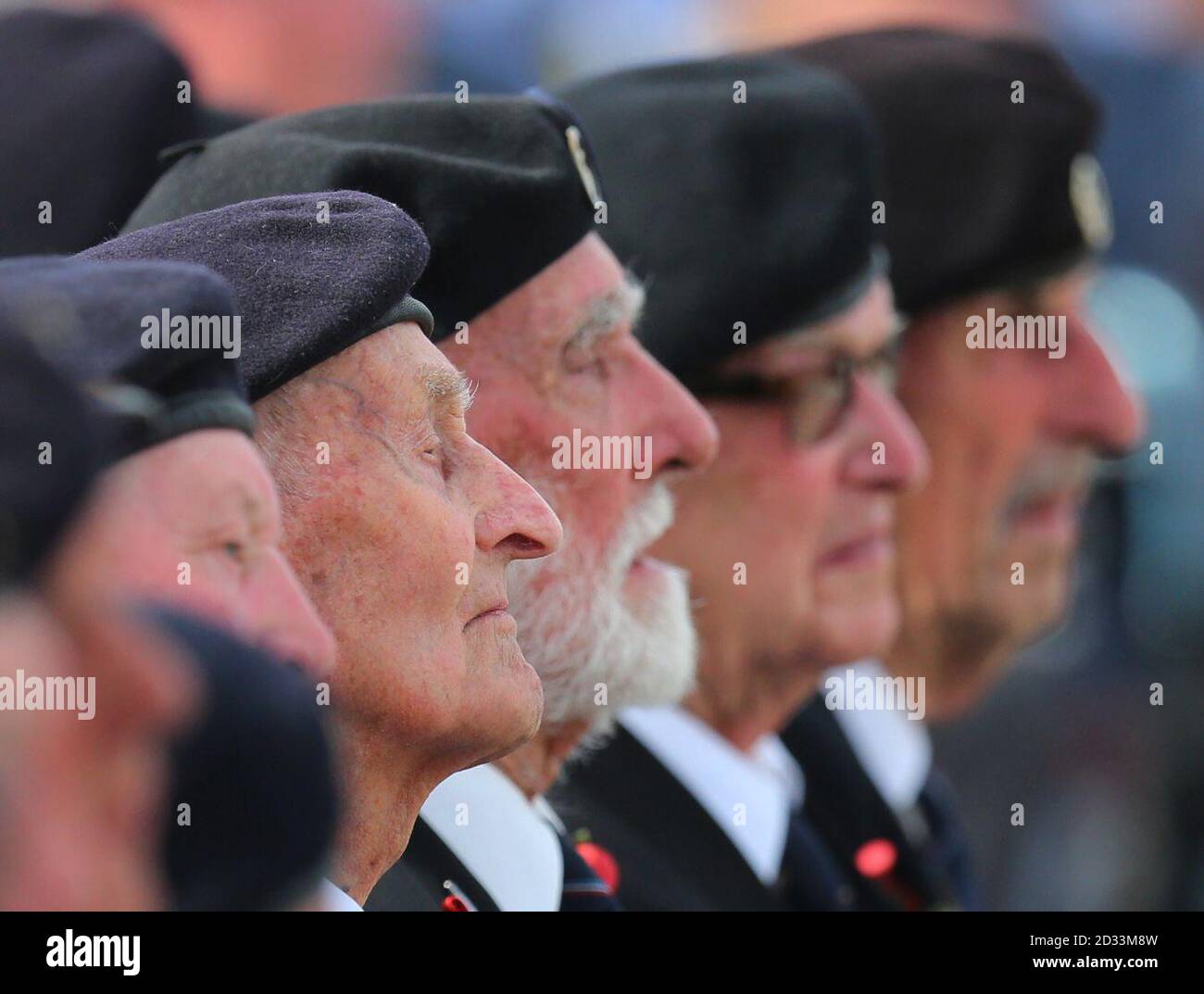Normandy veterans take part in ceremonies in Arromanches, France ...