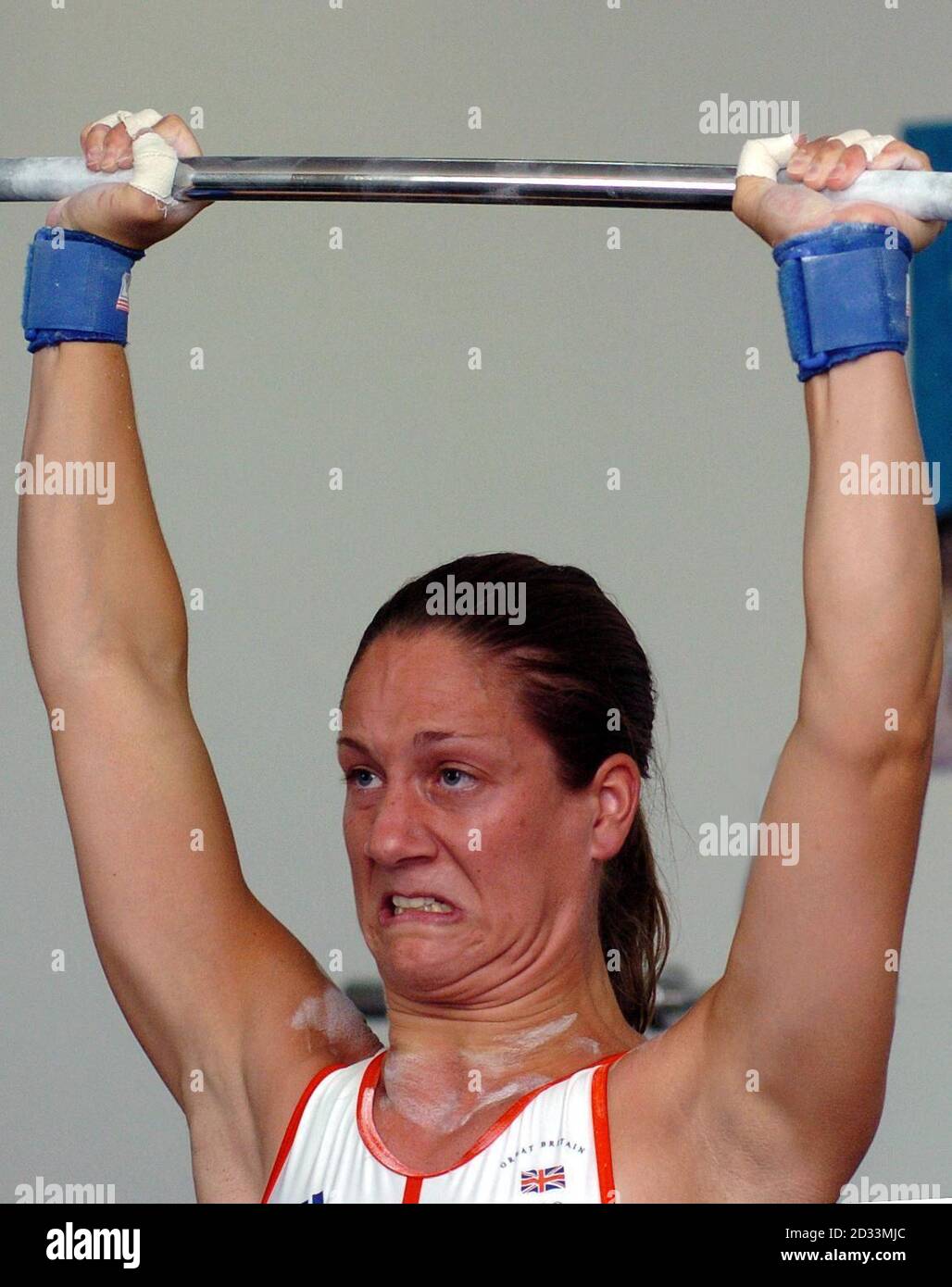 Michaela Breeze from Ivybridge, Devon, the only British female in the ...