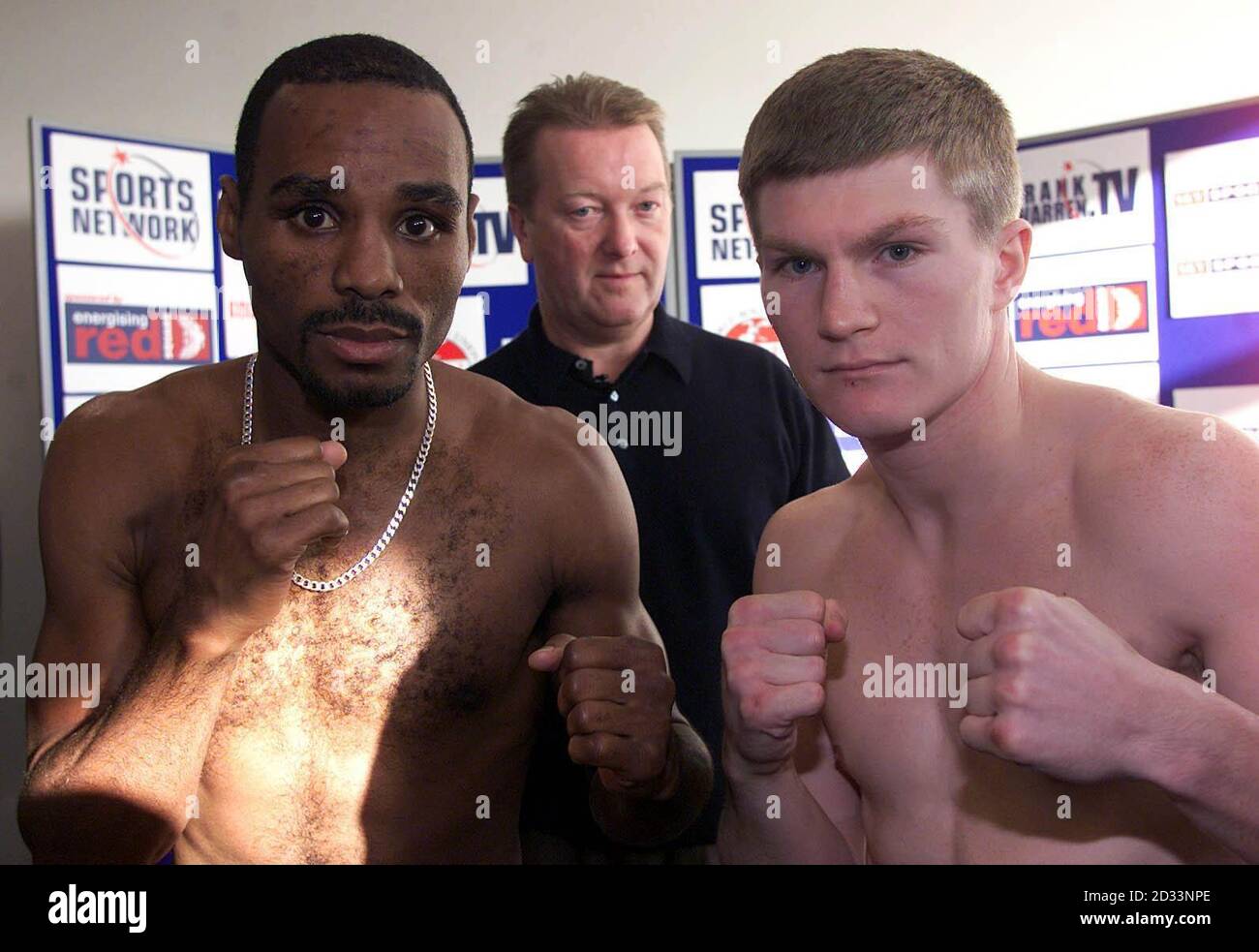 WBU Light-Welterweight champion from England Ricky Hatton (right) and ...