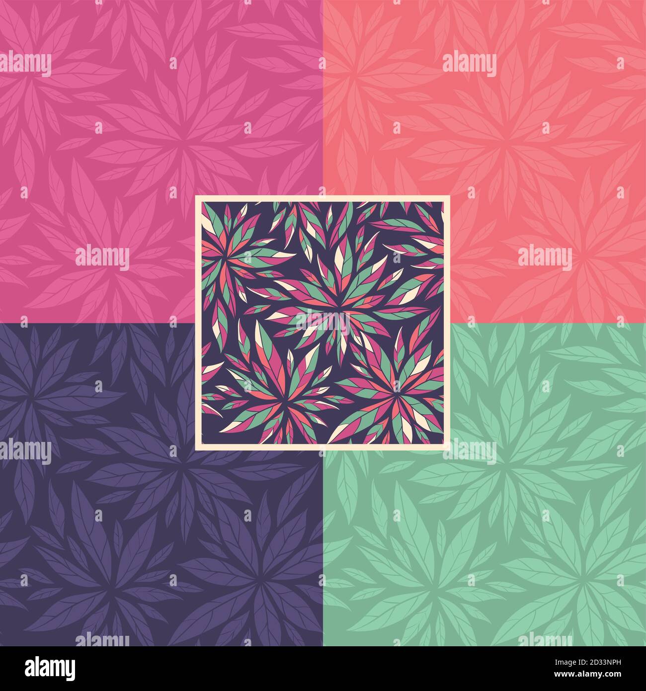 Abstract natural patterns Stock Vector Images - Alamy