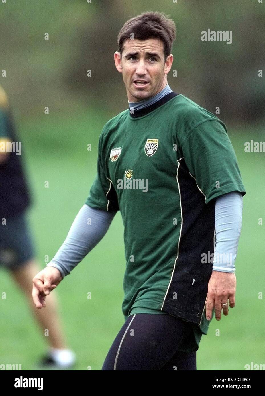 Australia Rugby League half back Andrew Johns during a training session ...