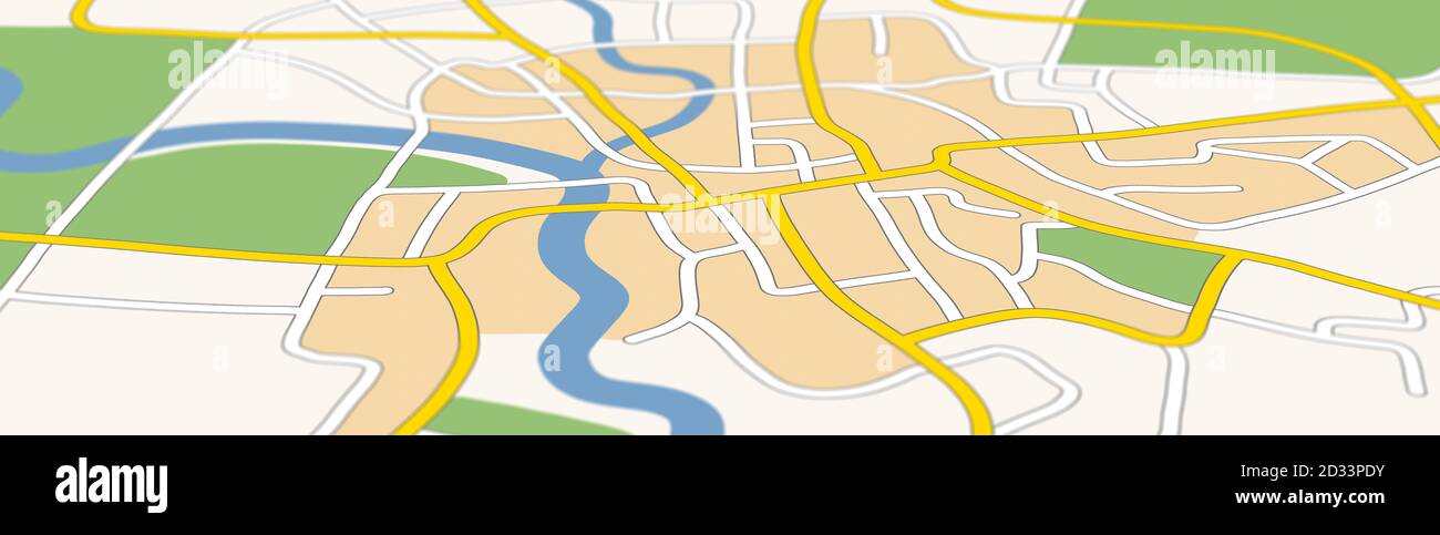 Generic city map hi-res stock photography and images - Alamy