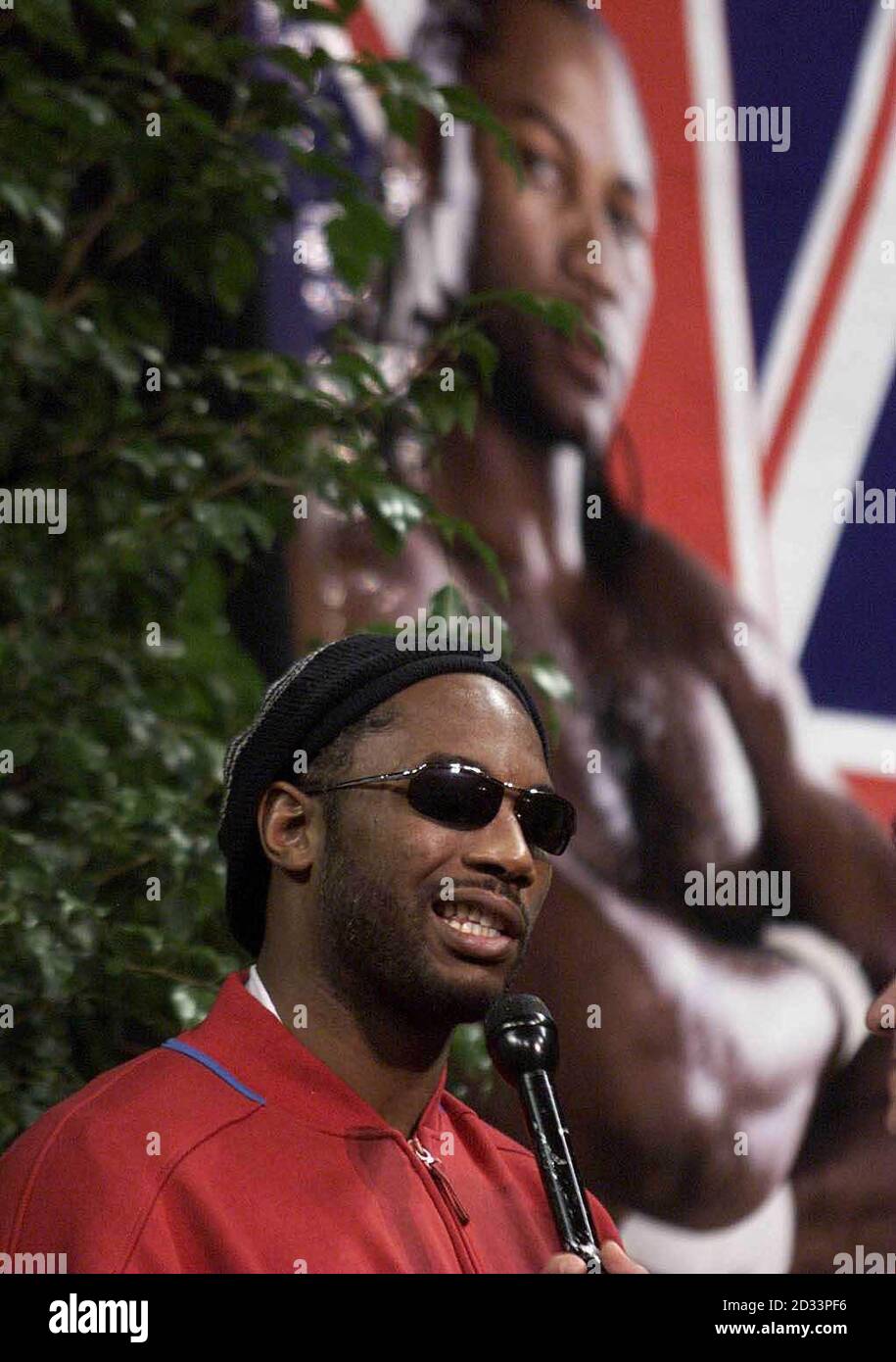 Great Britain's former World Heavyweight champion Lennox Lewis at weigh ...