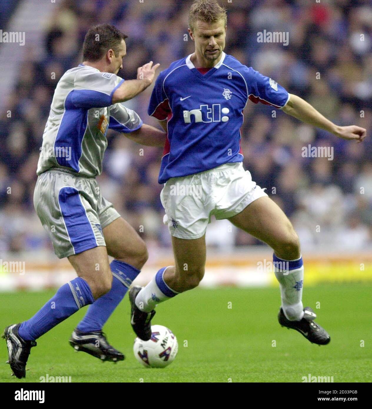 Scottish premier league game between rangers hi-res stock photography ...