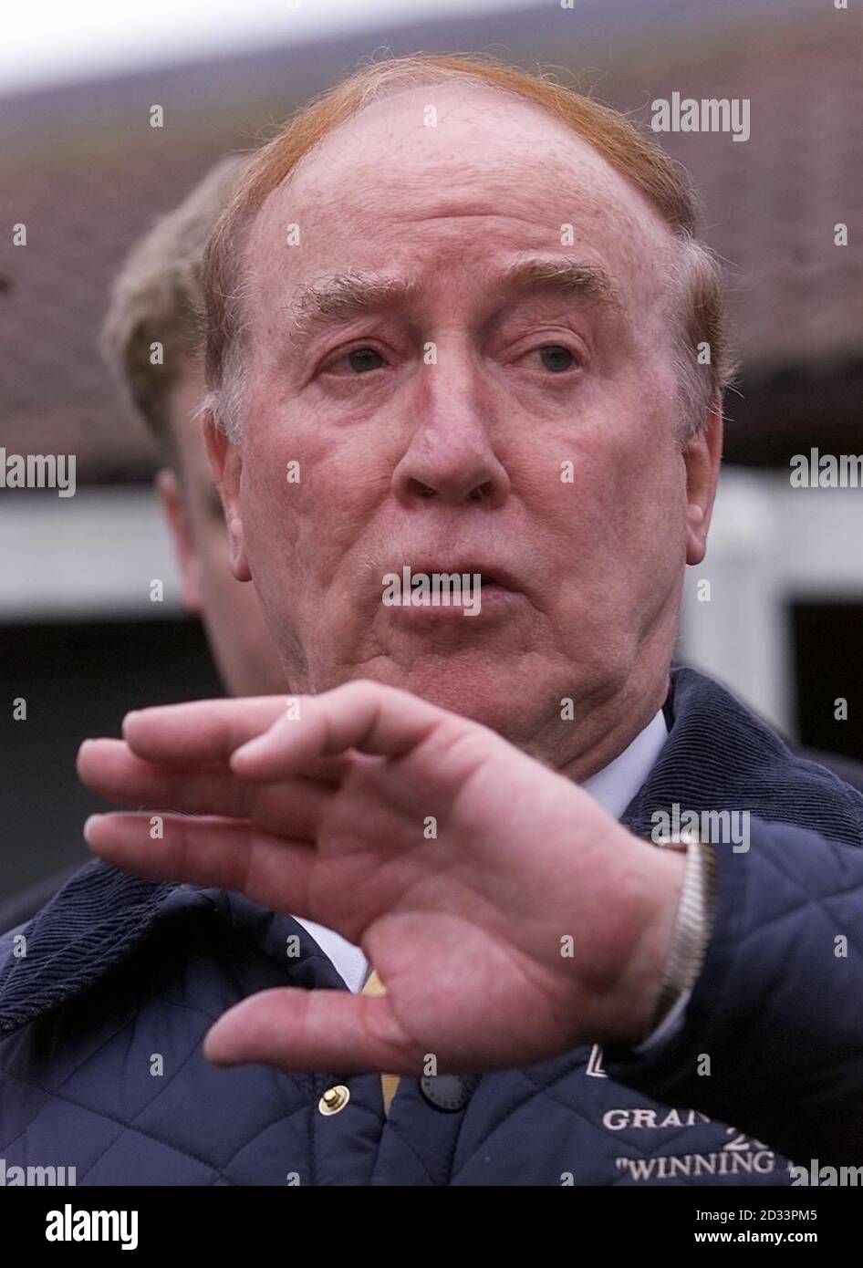 Grand National winning trainer Norman Mason at an open day at Norman ...