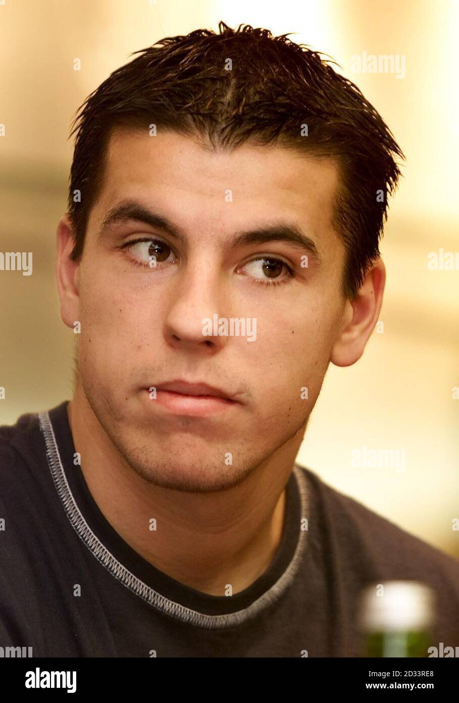 Liverpool Football Club unveils Milan Baros, one of its two new ...