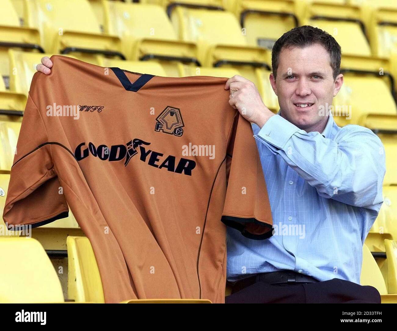 Wolverhampton Wanderers new signing Kevin Cooper who joined the club ...
