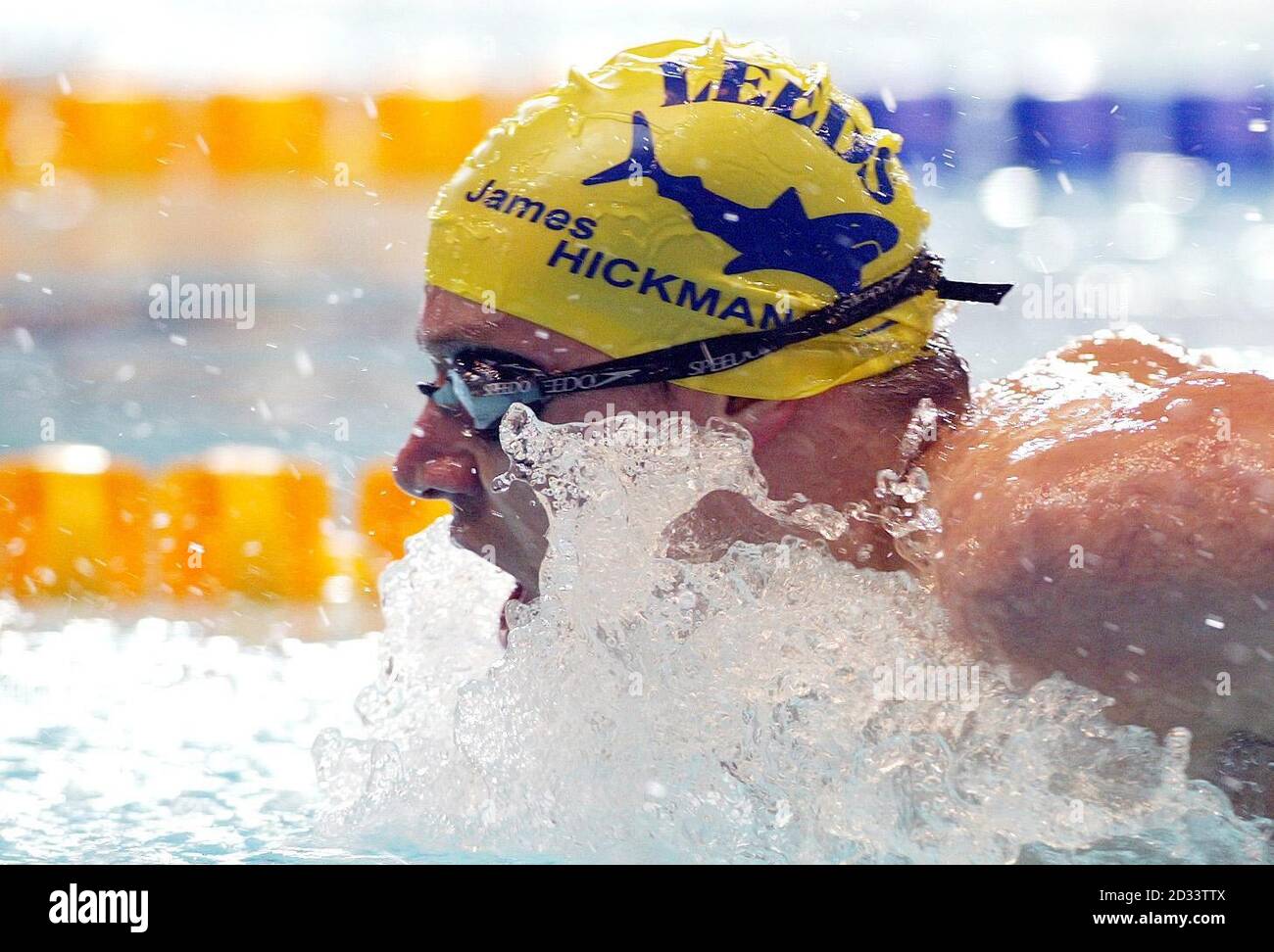 Heat 200m freestyle commonwealth games swimming trials hi-res stock ...