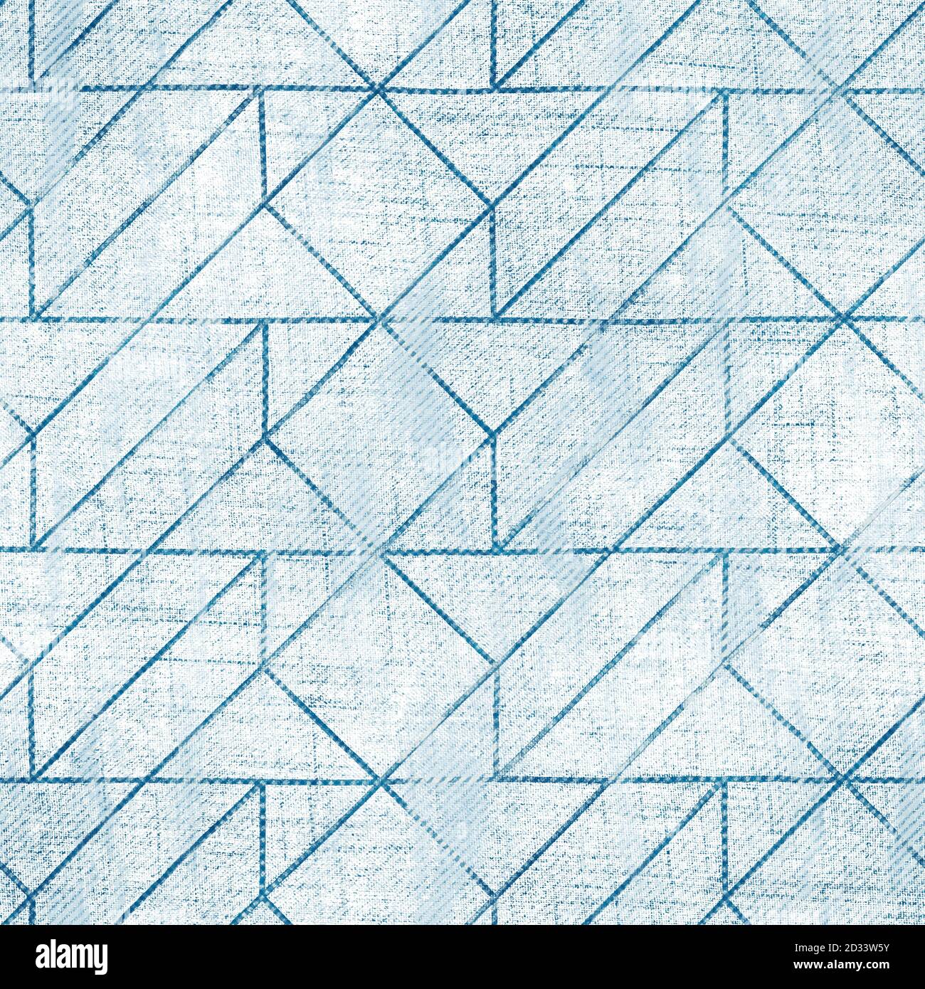 Seamless blue ink pen crosshatch blueprint pattern Stock Photo - Alamy