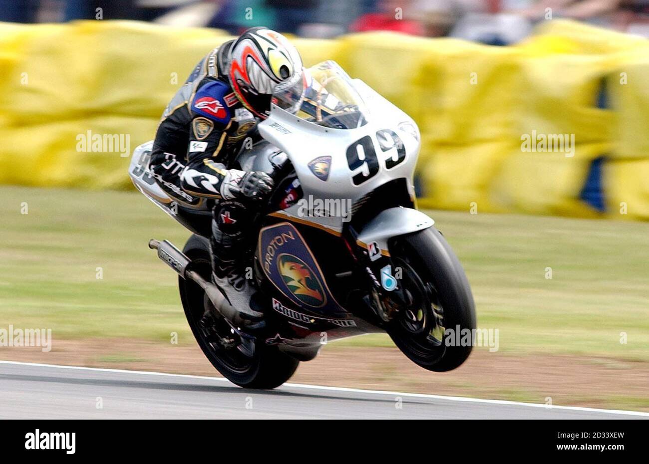 Great Britain's Jeremy McWilliams on Proton in action during the MotoGP ...