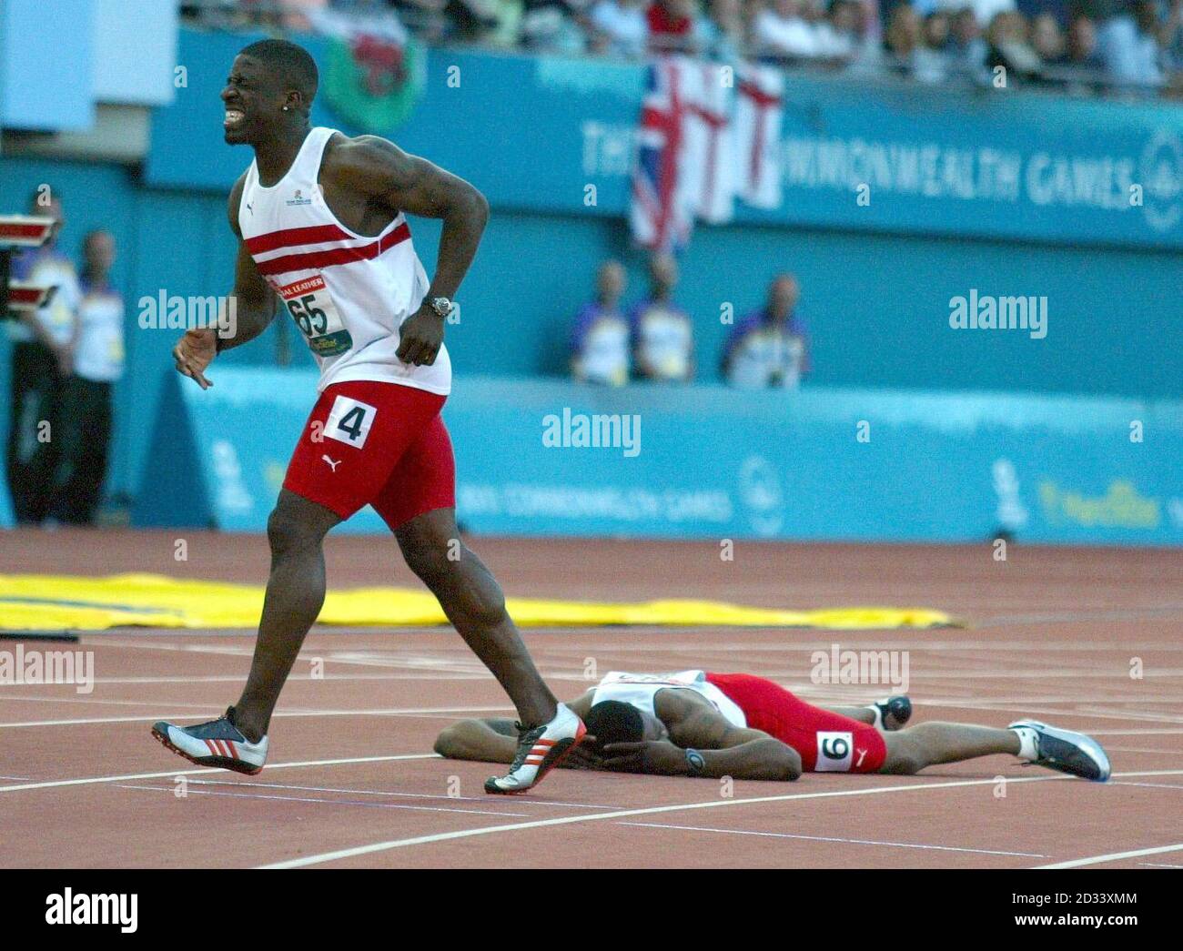 Mens 100 metres commonwealth games hi-res stock photography and images ...