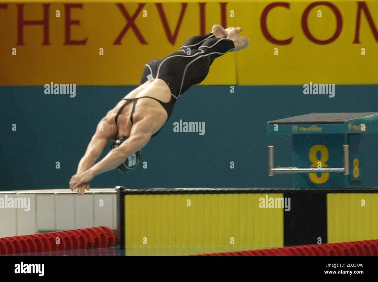 Northern Ireland's Julie Douglas in the Women's 50m Freestyle Semi ...
