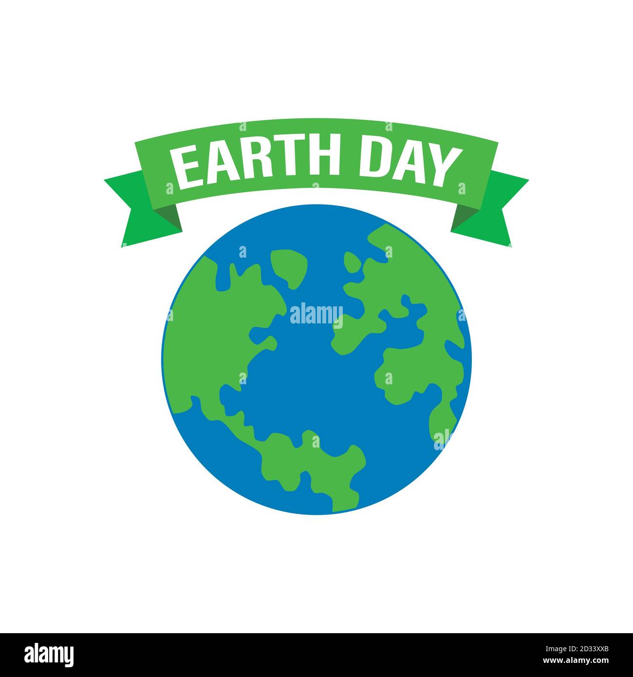 Happy Earth Day Banner. Illustration of happy earth day banner, for ...