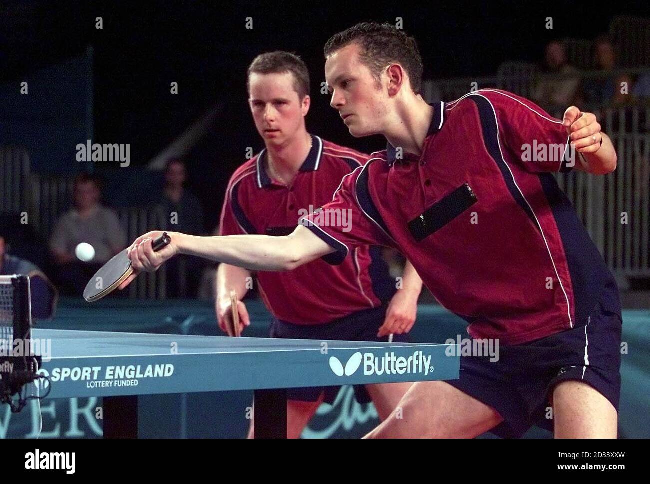 Mens table tennis doubles final hi-res stock photography and images - Alamy