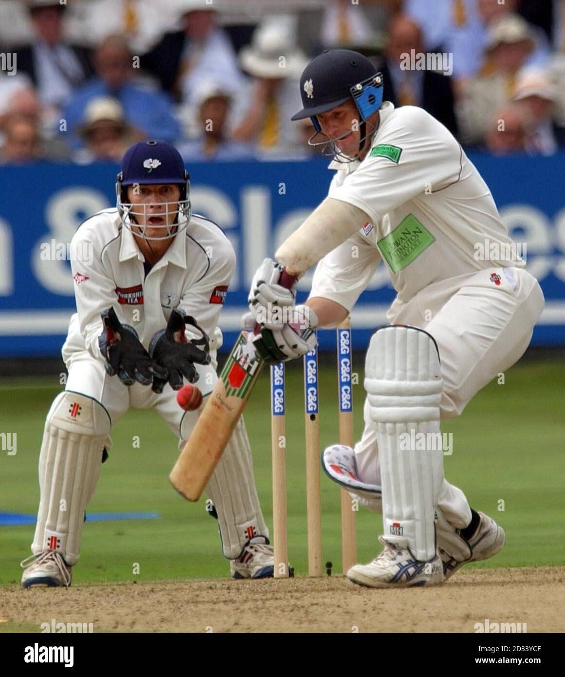 Wicketkeeper richard blakey hi-res stock photography and images - Alamy