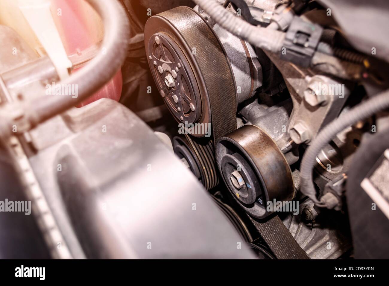 The engine belt is a strip of material used in various technical ...