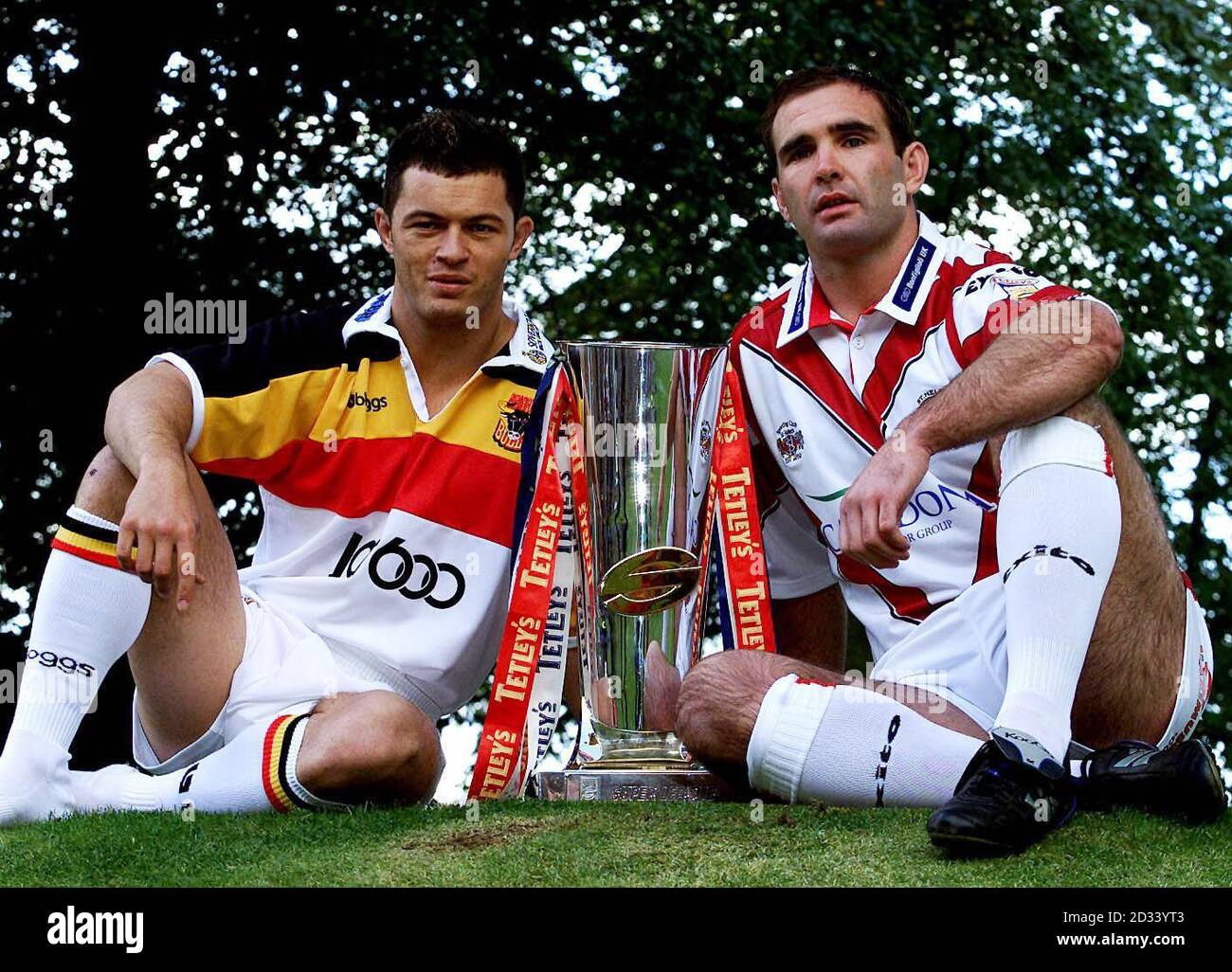 Sport rugby league trophy robbie paul hi-res stock photography and ...