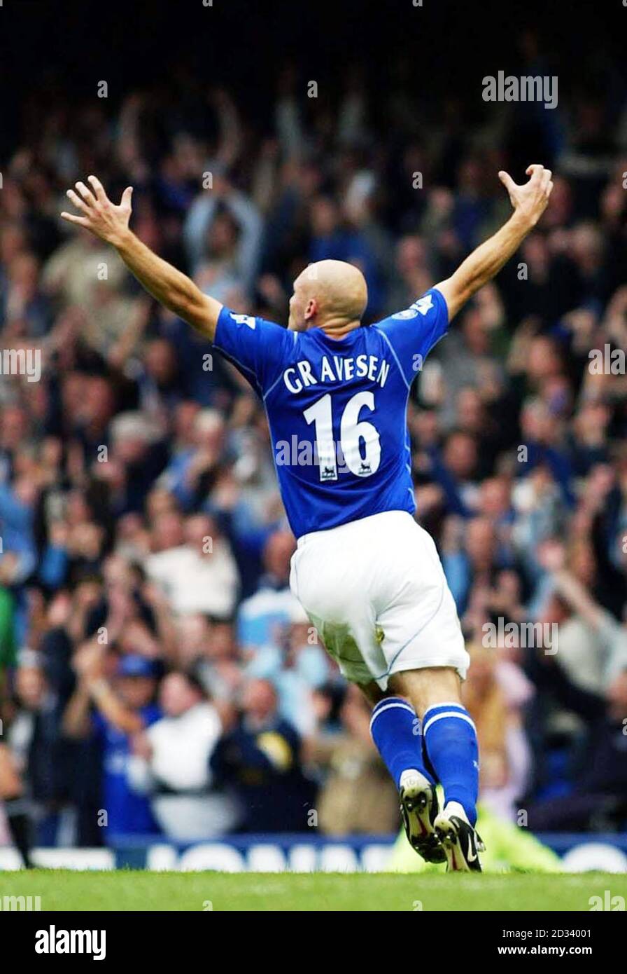 Evertons goodison park ground hi-res stock photography and images - Alamy