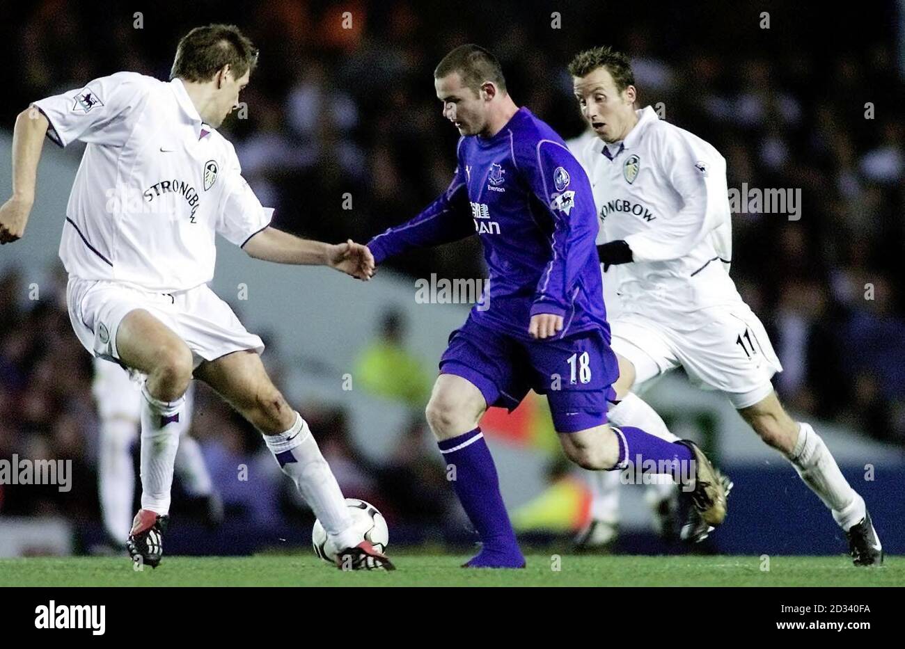 Leeds uniteds jonathan woodgate centre hi-res stock photography and ...