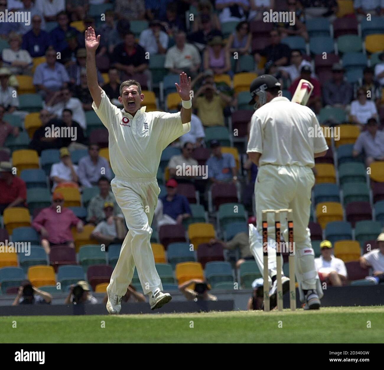 Sport cricket andrew caddick hi-res stock photography and images - Alamy
