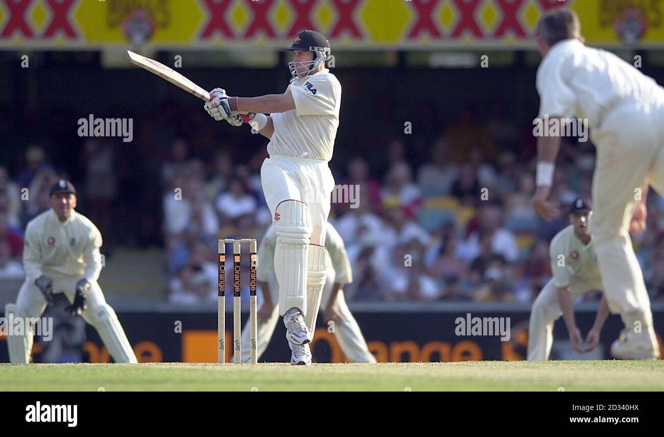 Sport cricket andrew caddick hi-res stock photography and images - Alamy