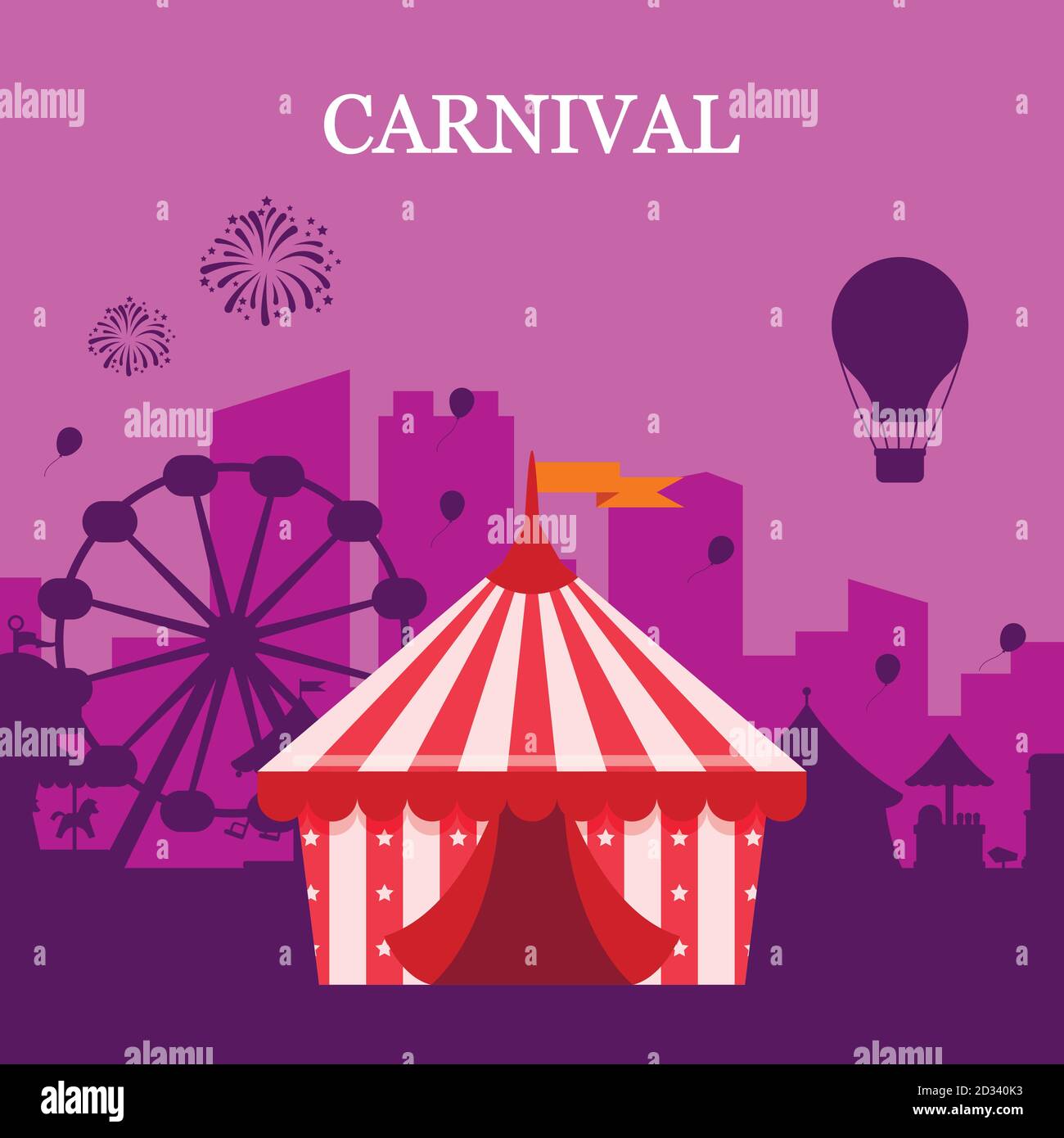Fiesta park Stock Vector Images - Alamy