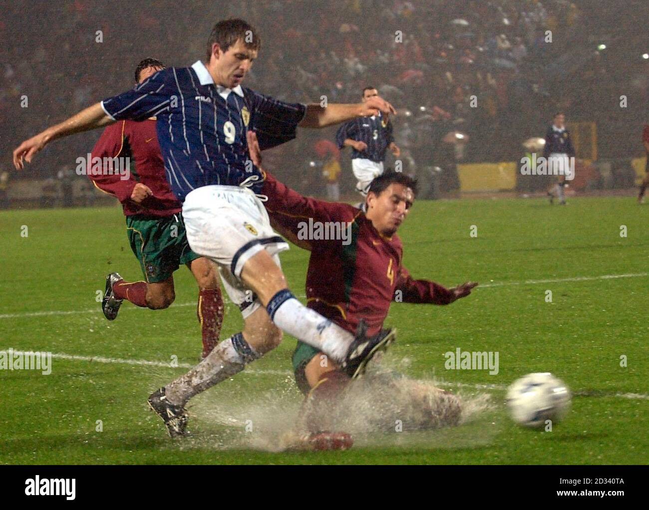On the waterlogged pitch hi-res stock photography and images - Alamy