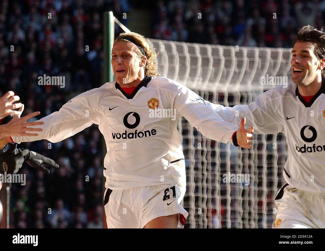 Football celebrating diego forlan hi-res stock photography and images ...