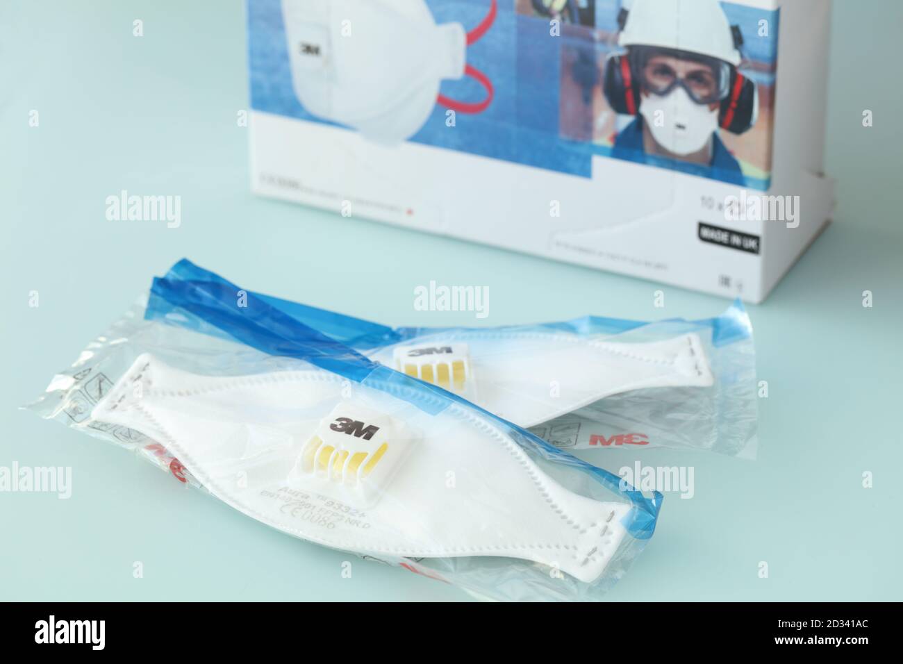 3M disposable ffp3 respirators Stock Photo - Alamy