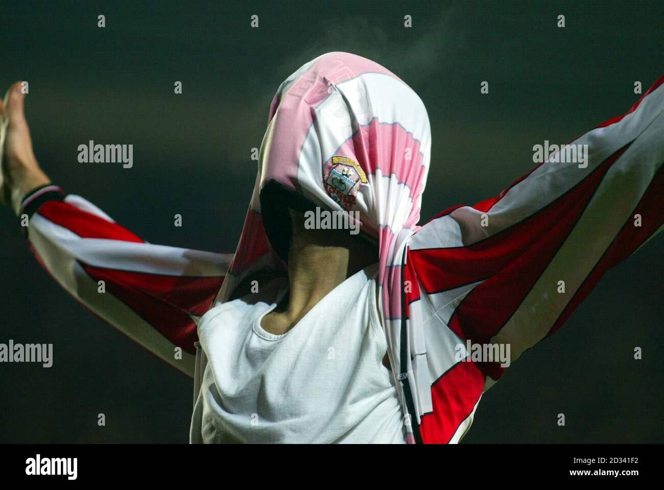 Southampton's Jo Tessem celebrates his goal against Spurs, during their ...