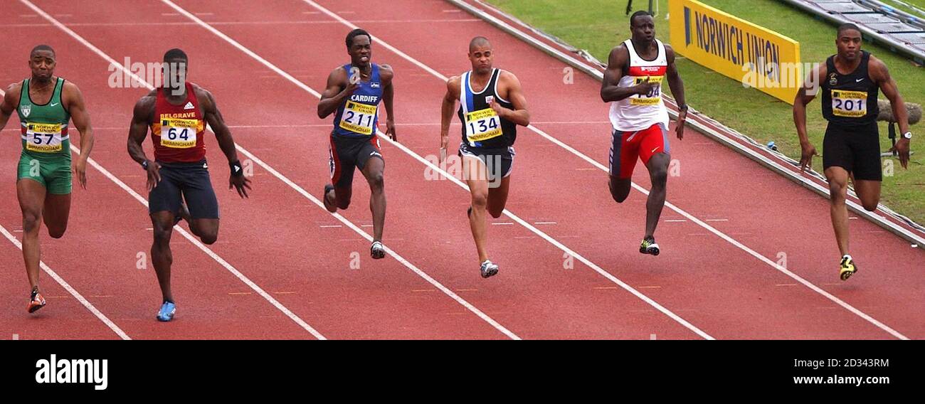 Darren campbell and dwain chambers hi-res stock photography and images ...