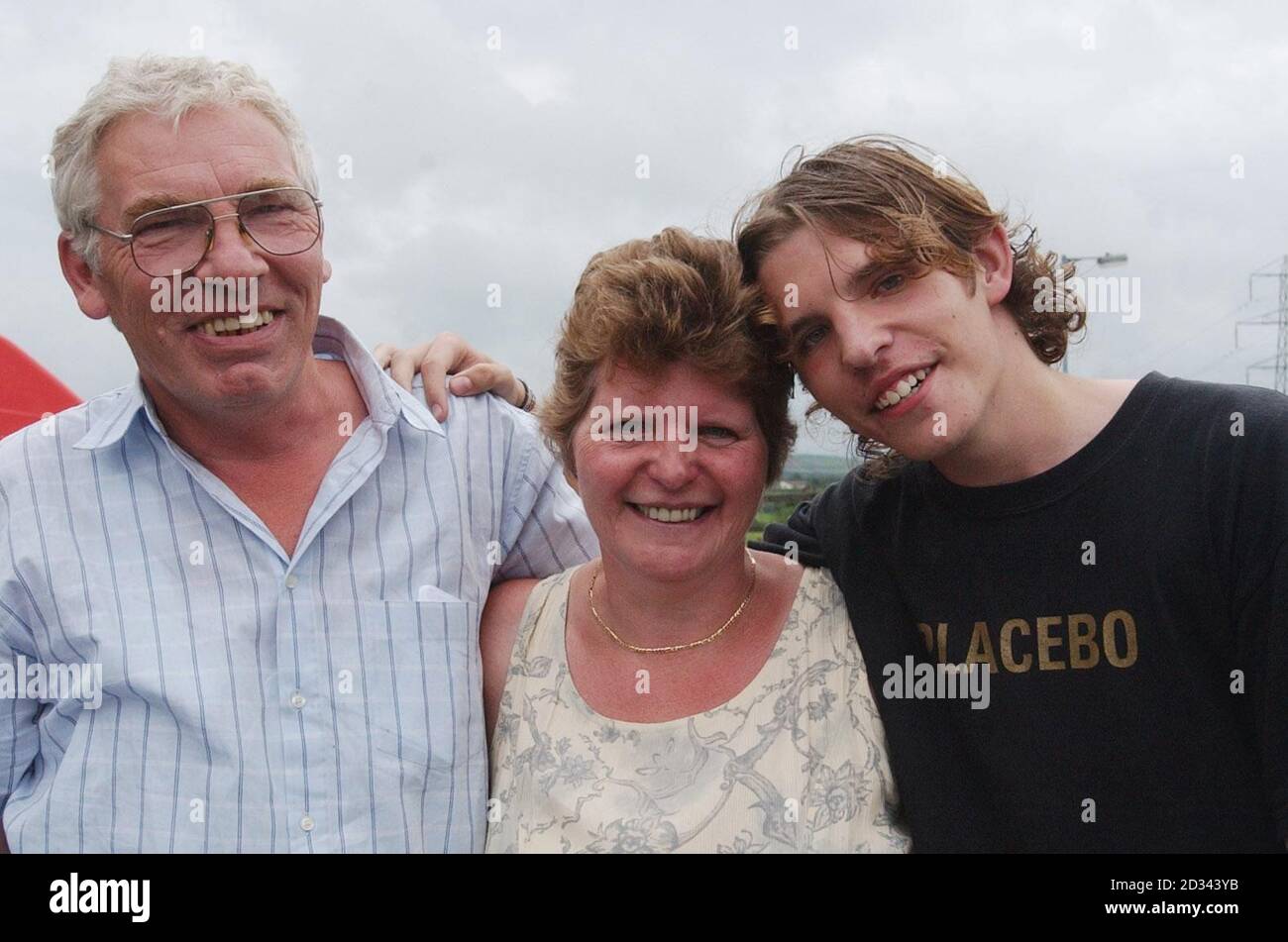 Fourteen year old John Upton from Doncaster reunited with his mother ...