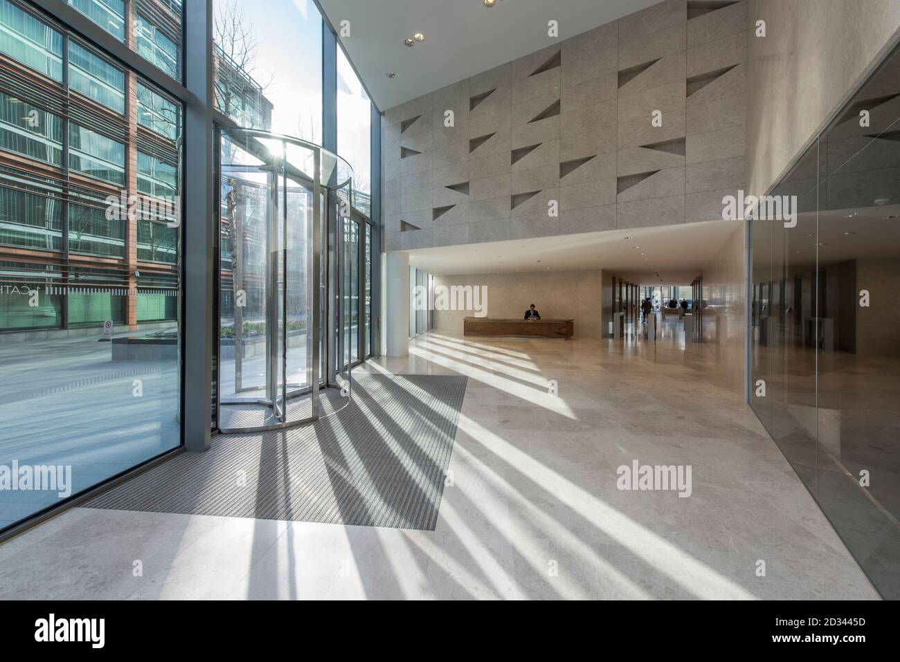 View from of secondary reception on Cathedral Walk. Verde SW1, London ...