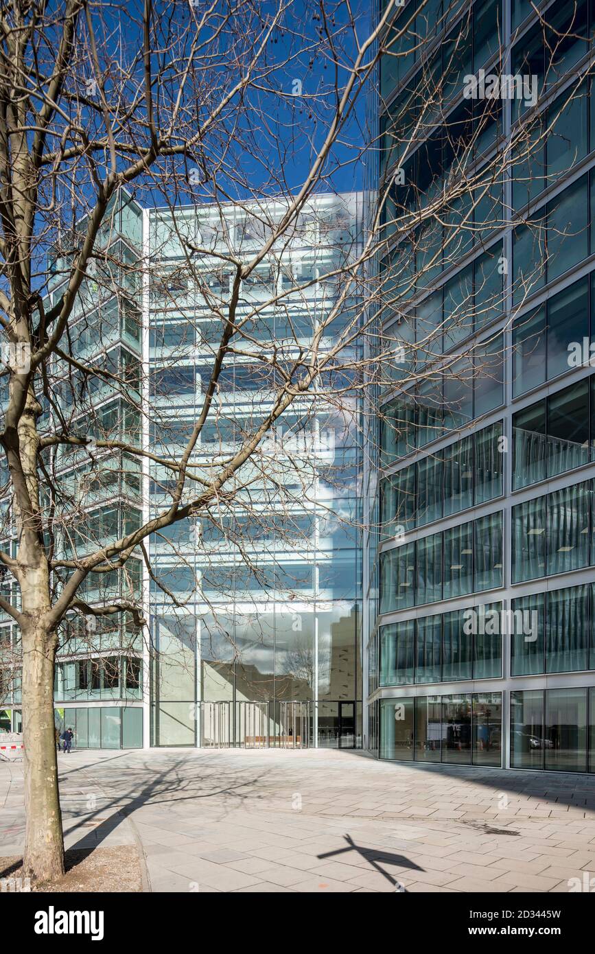Vertical view of main entrance on south side. Verde SW1, London, United ...