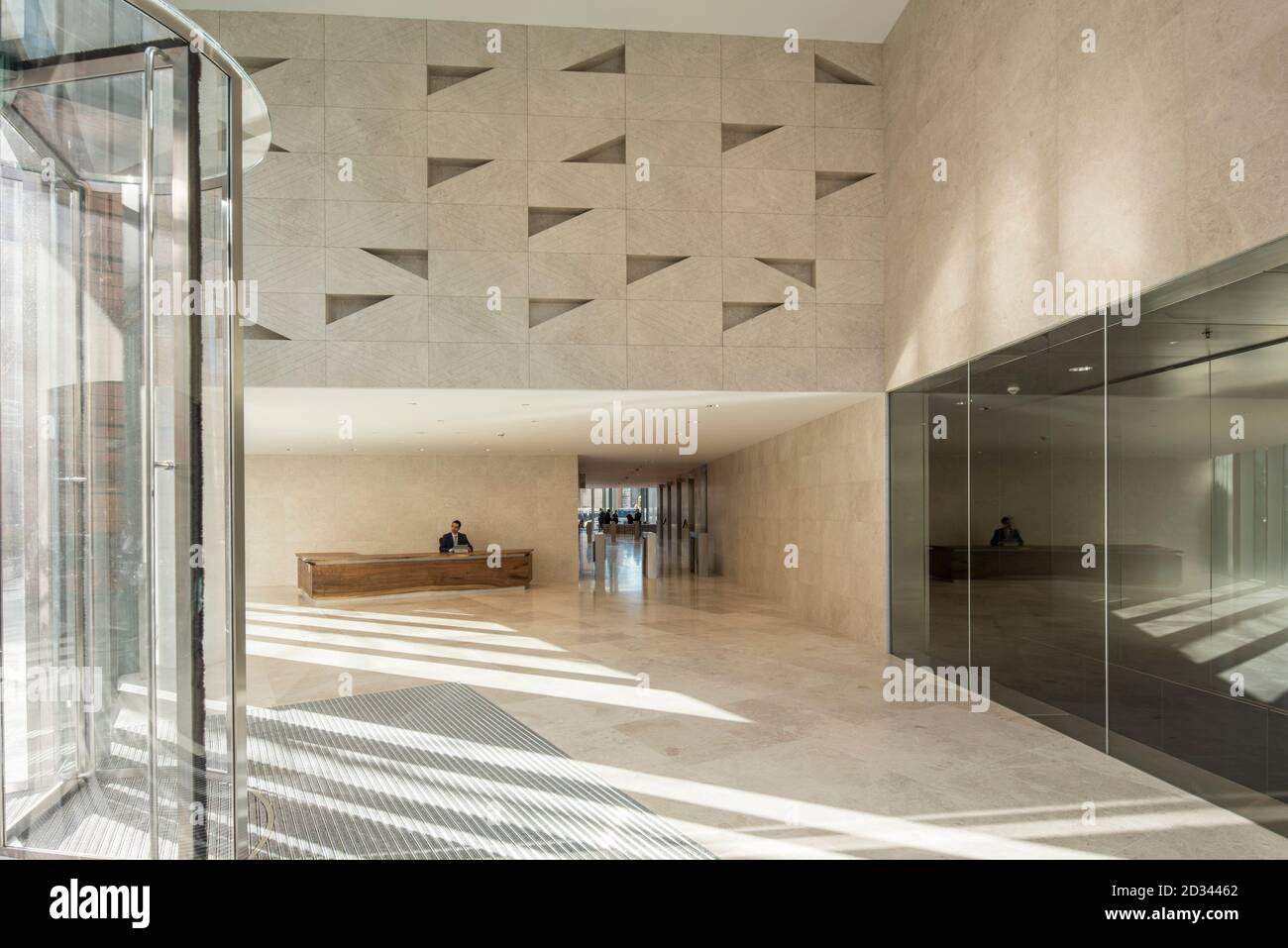 View from of secondary reception on Cathedral Walk. Verde SW1, London ...