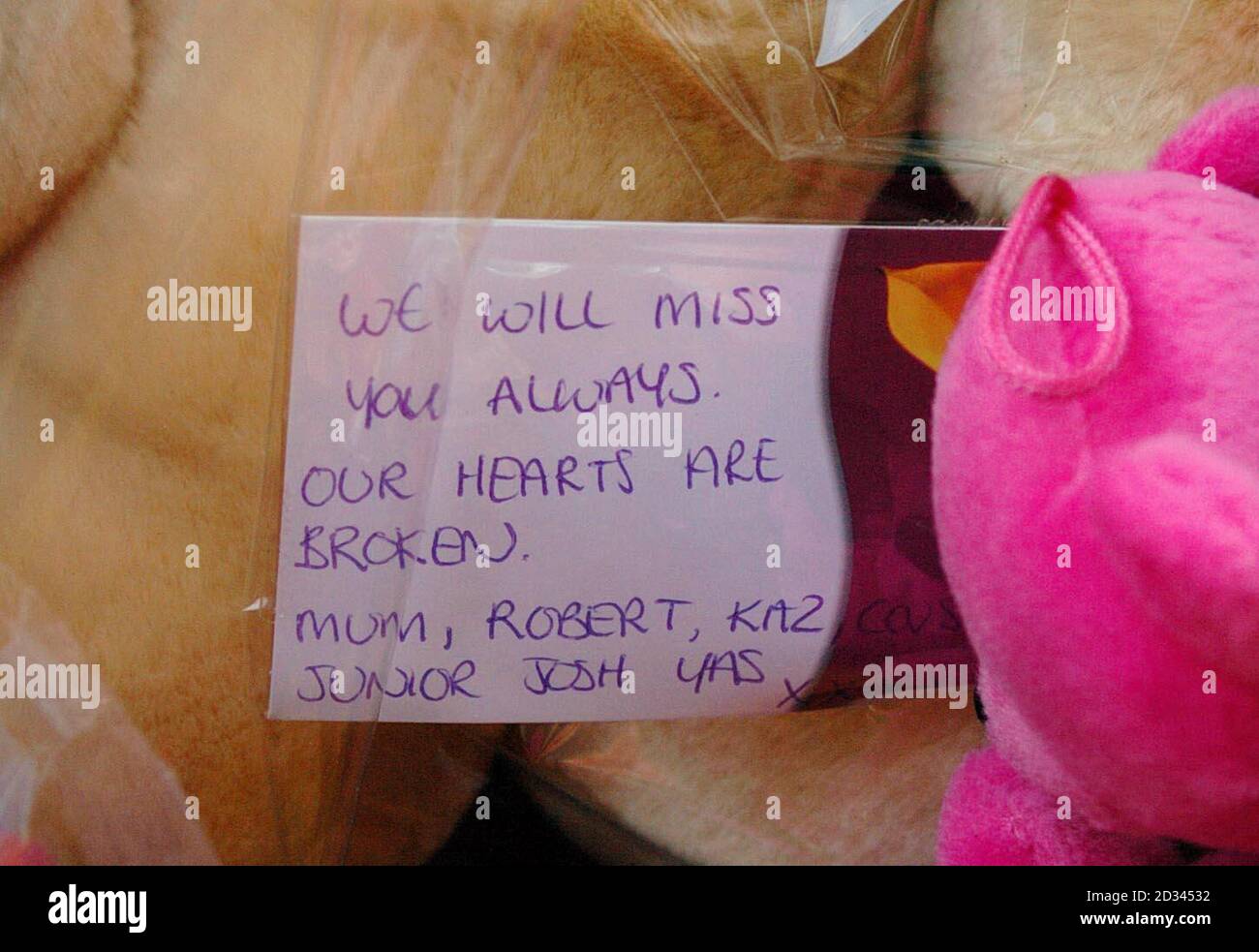 A message to 14-year-old Danielle Beccan from her family after she was ...