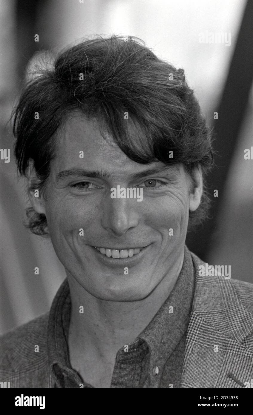 Actor Christopher Reeve, 35, who shot to fame as Superman on the big ...