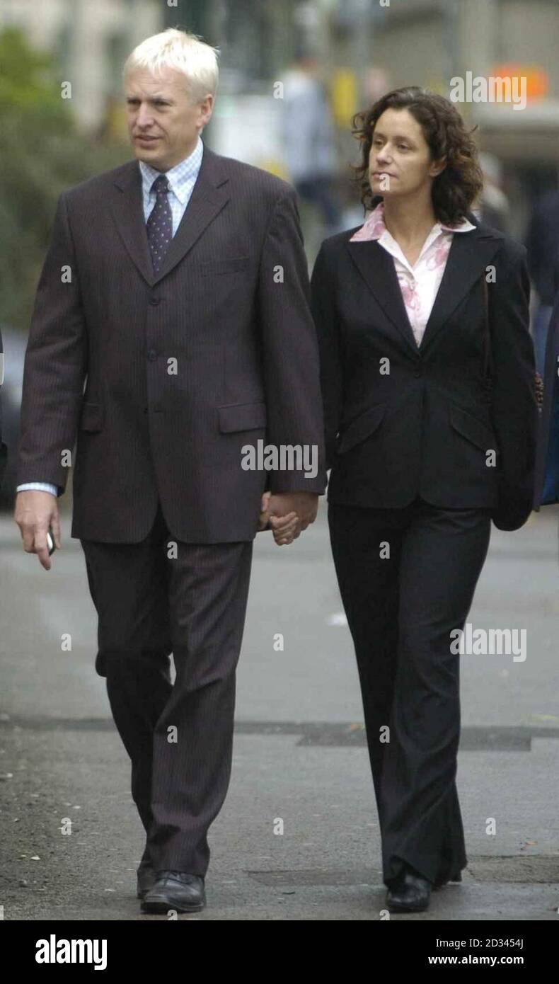 Graham and Mary Storrie arrive at Nottingham Crown Court, where Paul ...