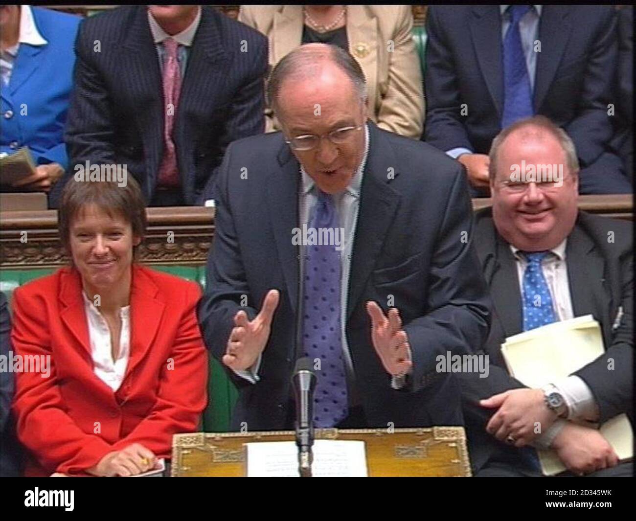 Screen grab of Conservative Party leader Michael Howard during Prime ...