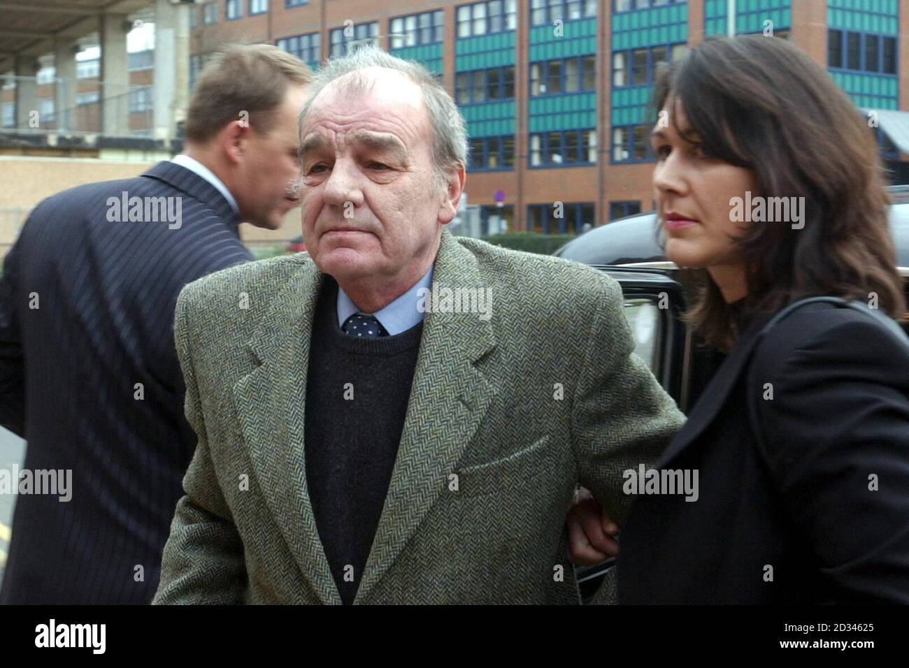 Keith Floyd arrives at Swindon Magistrates Court with his wife Tess ...