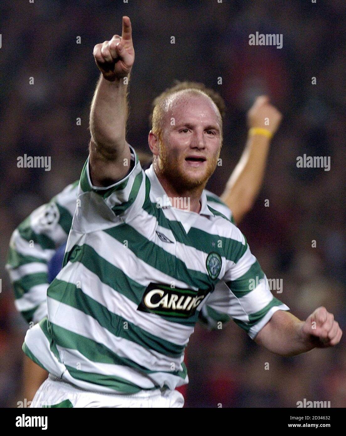 Football celebrating john hartson hi-res stock photography and images ...