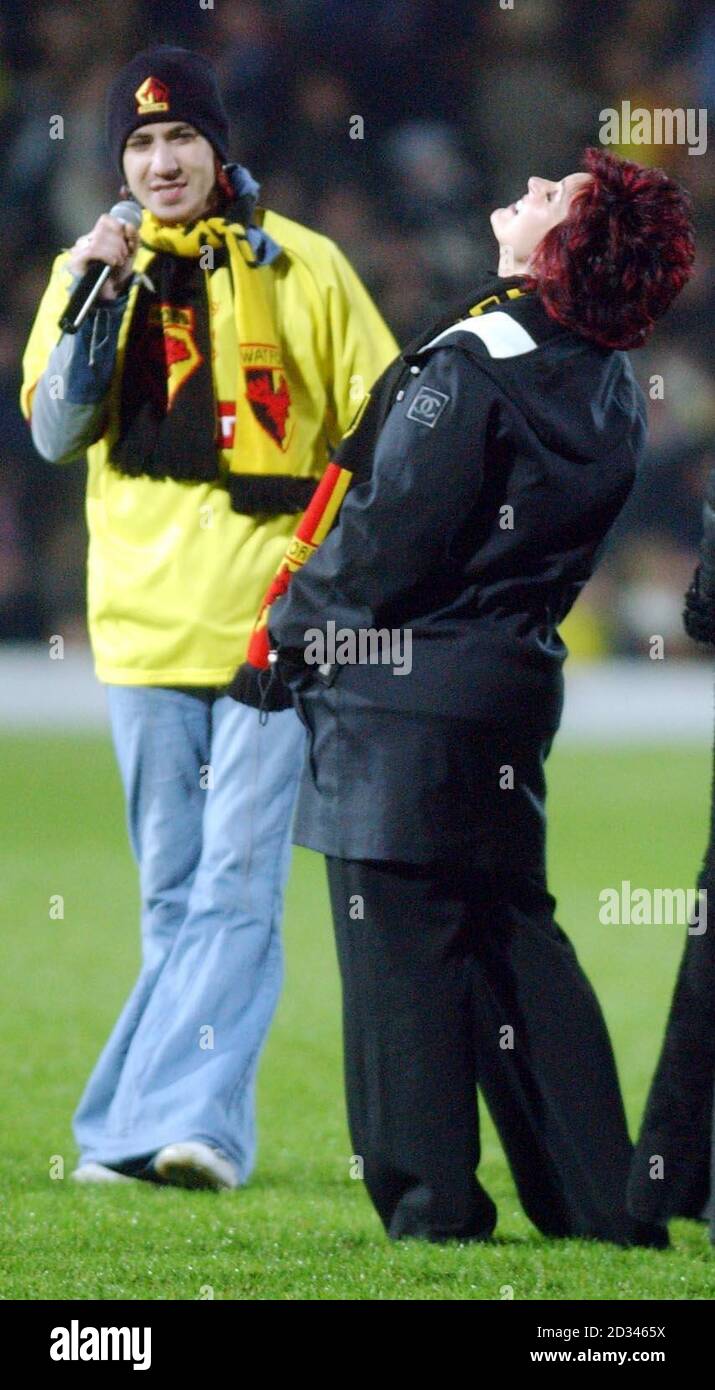 Singer tabby and sharon osbourne hi-res stock photography and images ...