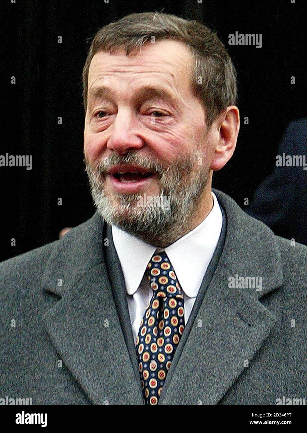 Former Home Secretary David Blunkett leaves his home, following his ...