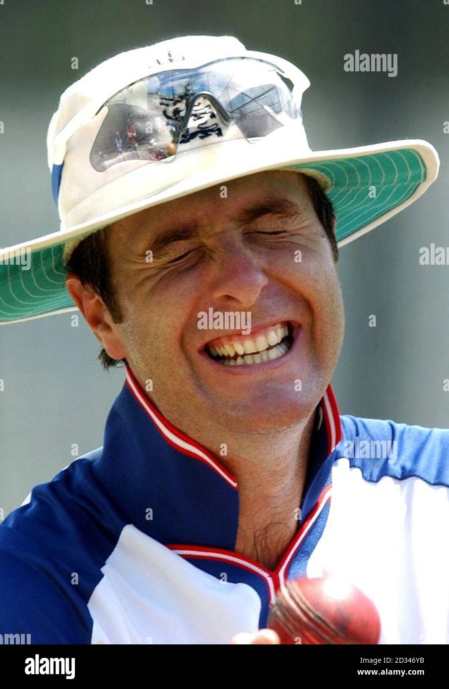 Cricket head head shot michael vaughan hi-res stock photography and ...