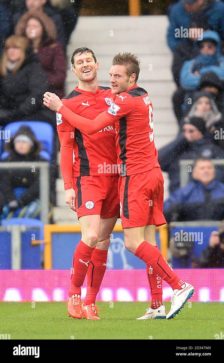 David Nugent Celebrates After Match High Resolution Stock Photography ...