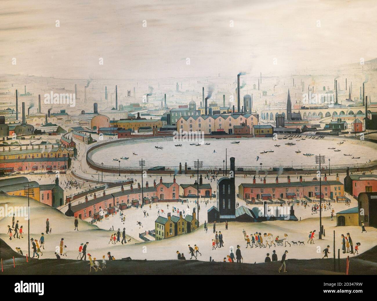 L s lowry industrial landscape hi-res stock photography and images - Alamy