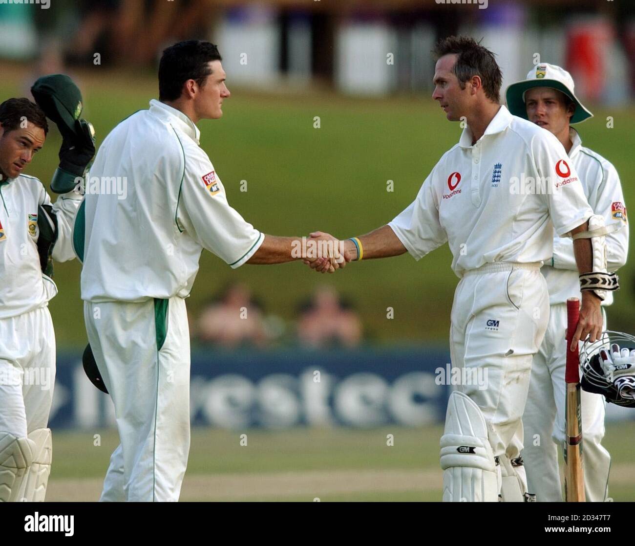 South africas left right mark boucher hi-res stock photography and ...