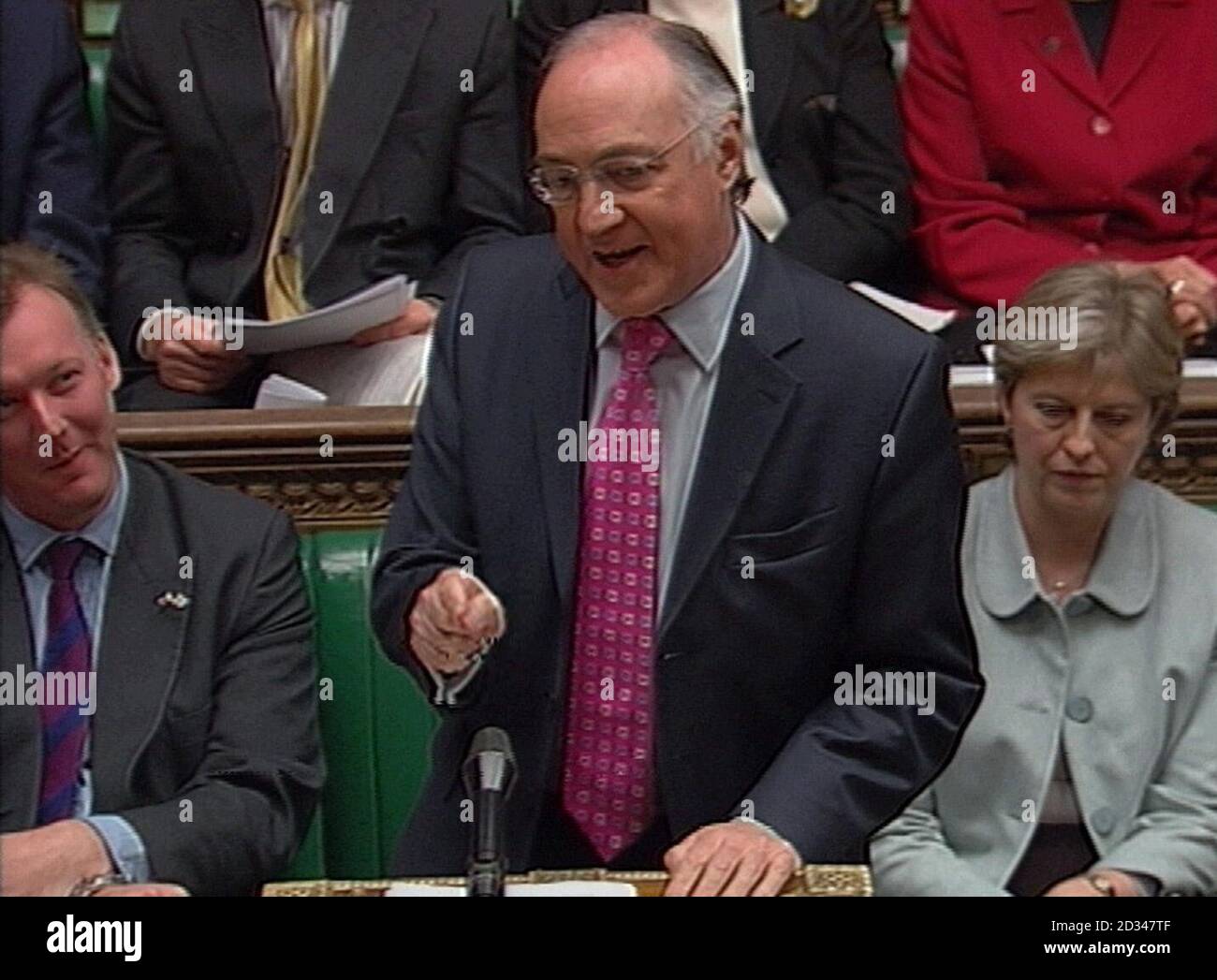 Video grab half length conservative leader hi-res stock photography and ...